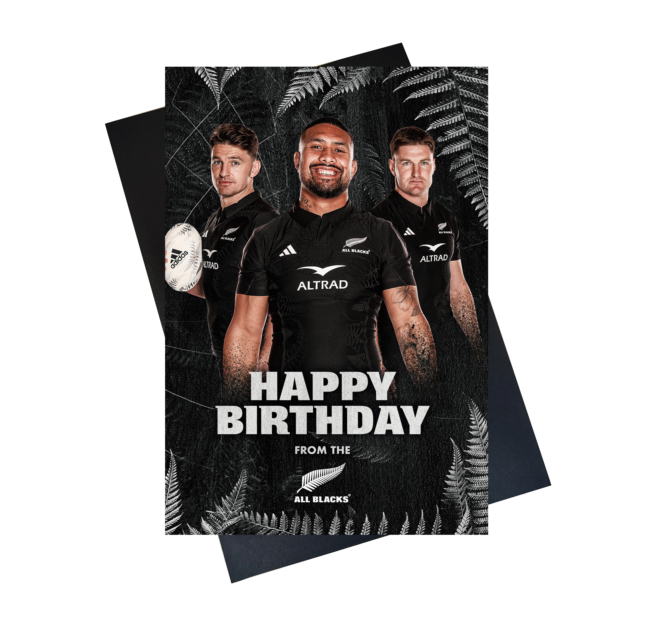 Happy Birthday from the All Blacks Greeting Card – Native